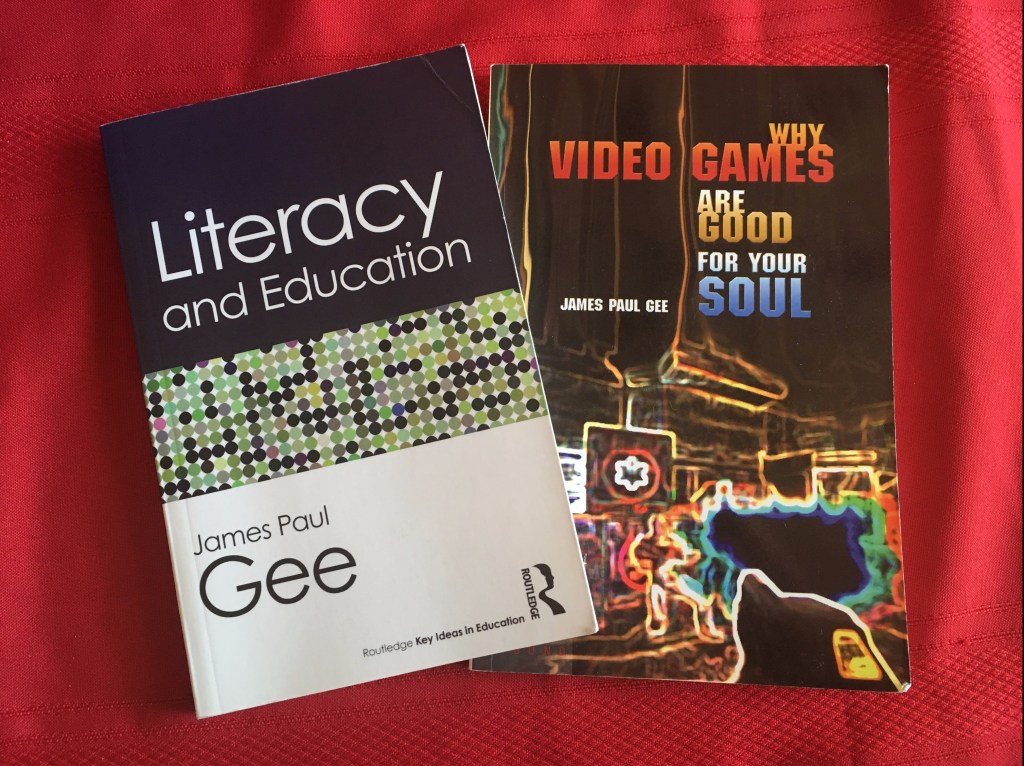 Thoughts on James Paul Gee’s Work – The Gaming Teacher
